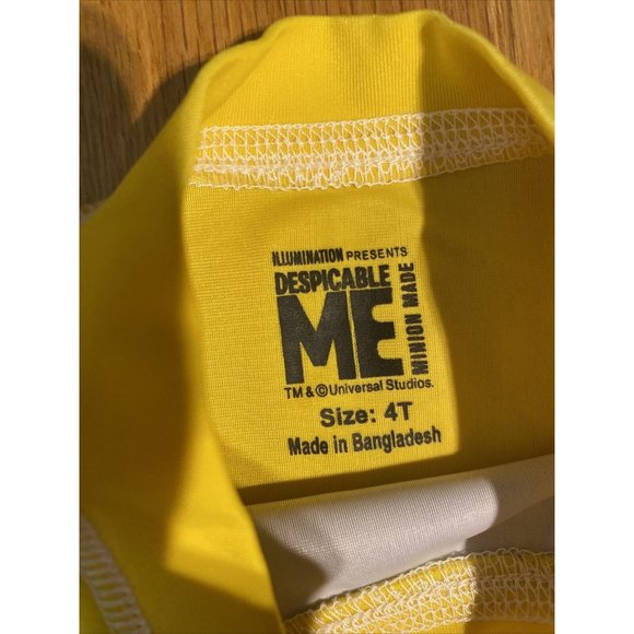 Unbranded | Swim | Despicable Me Minion Rash Guard Swim Shirt Built In ...